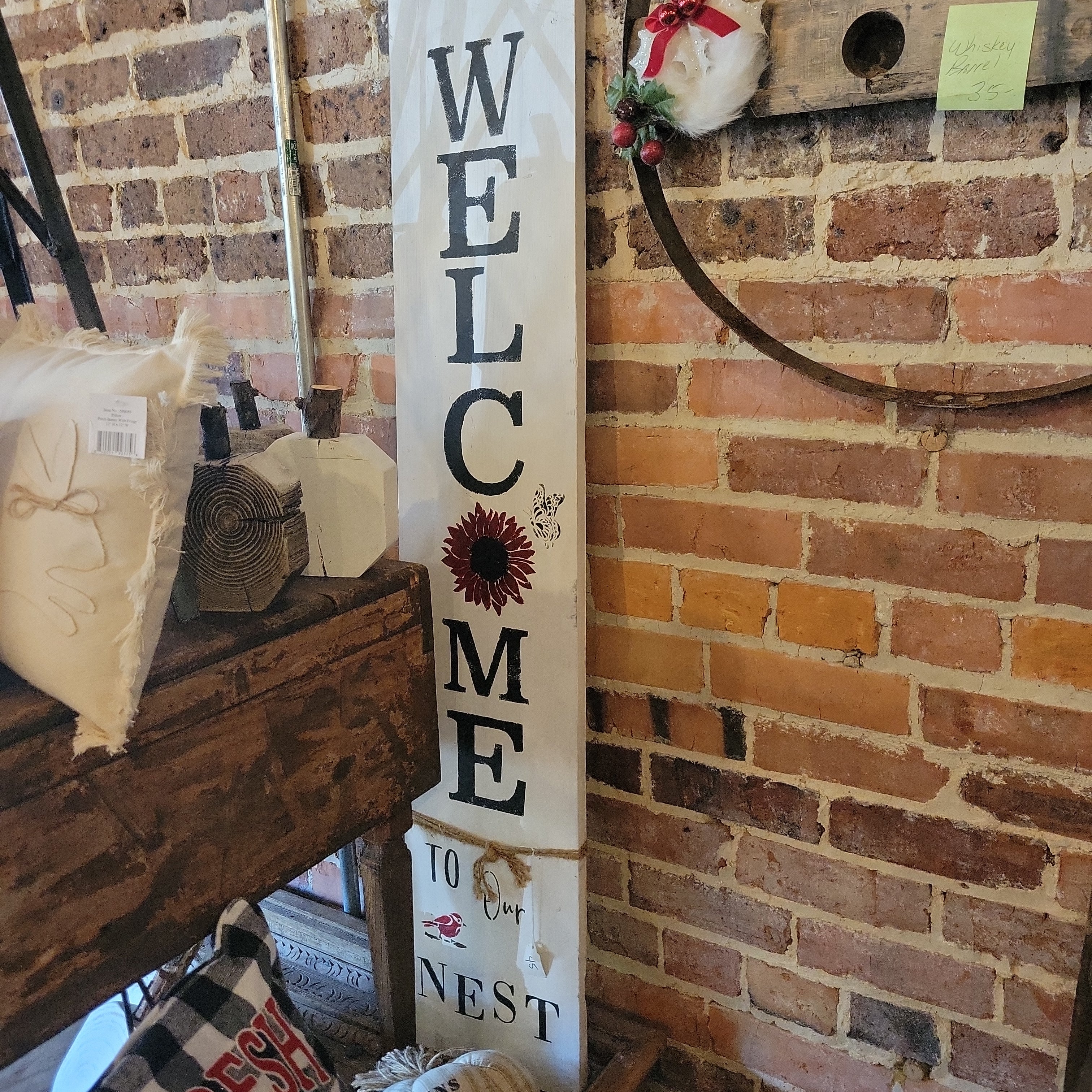 Large Welcome Sign – The Twisted Willow Home Decor