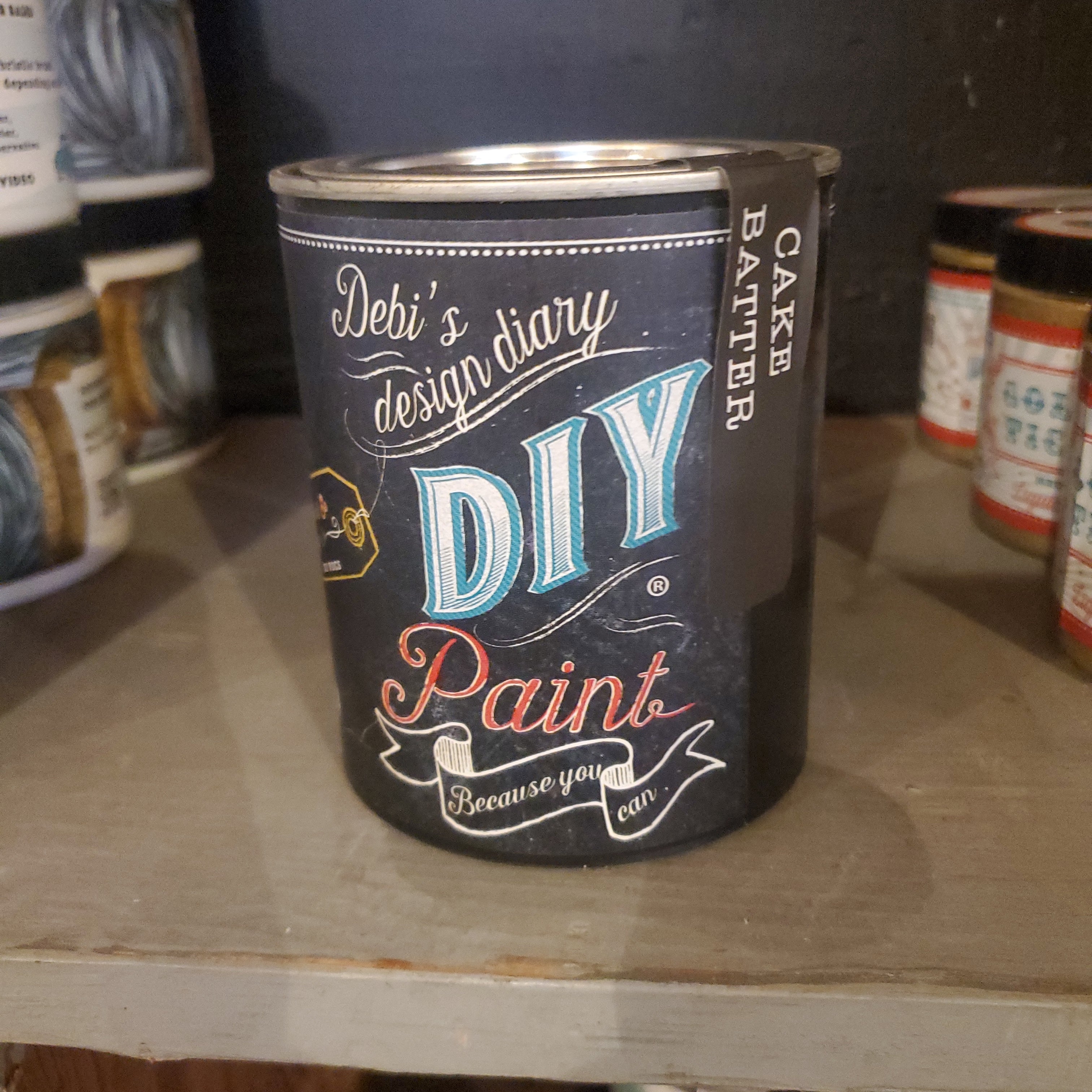 16 Oz Cake Batter DIY paint – The Twisted Willow Home Decor